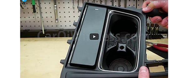 Wireless Charging Kits Installation tutorial: TZ-SS003000016 BMW 3-ser ...